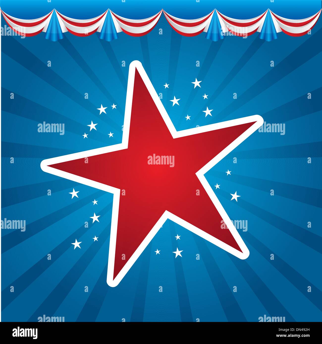 American theme background Stock Vector Images - Alamy