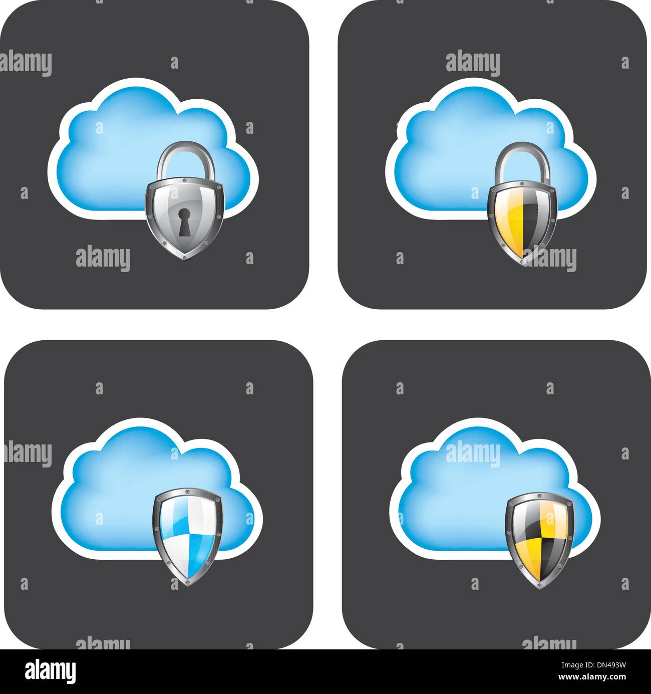 Cloud infrastructure platform Stock Vector Images - Alamy