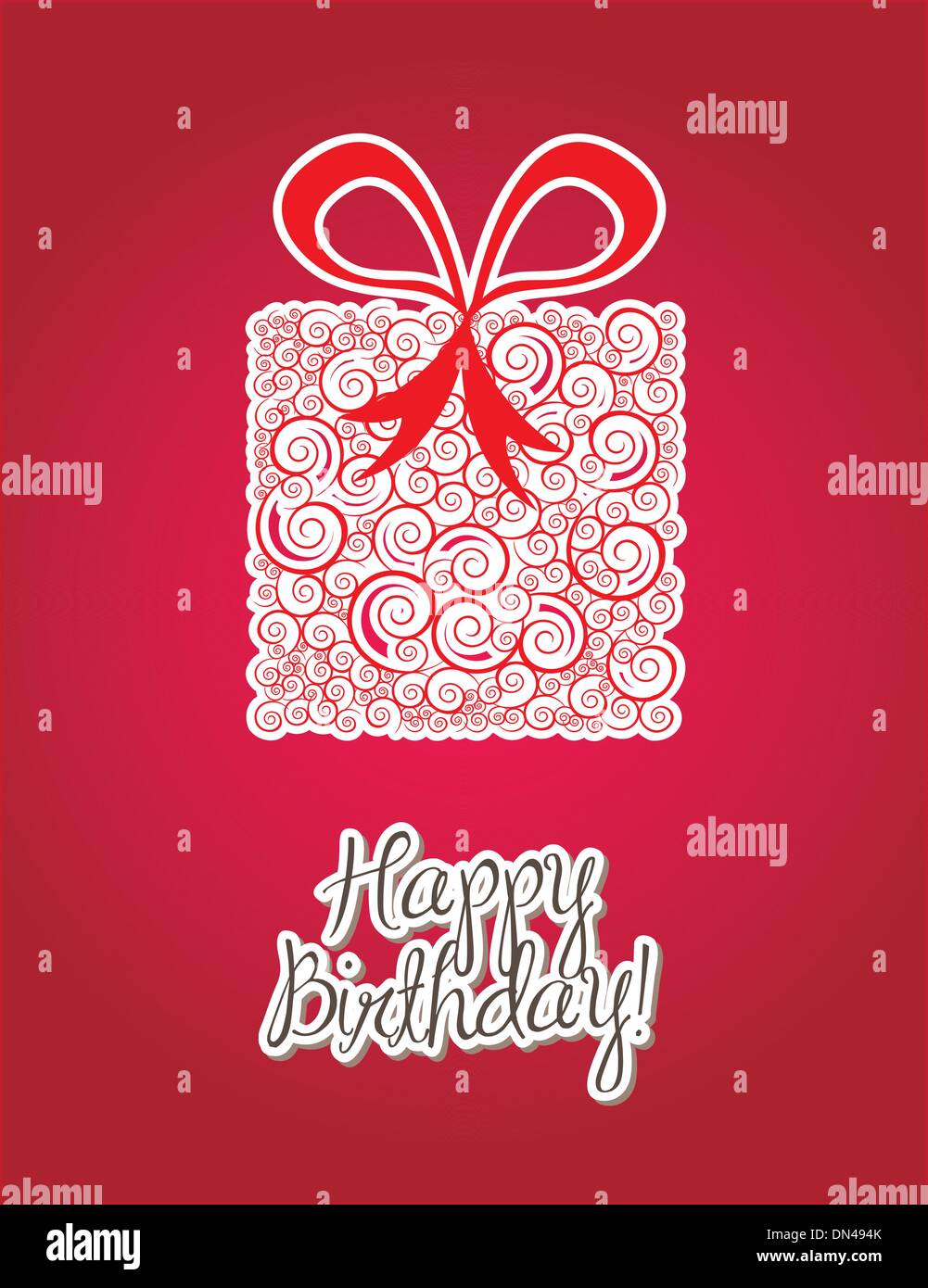 Birthday effect Stock Vector Images - Alamy