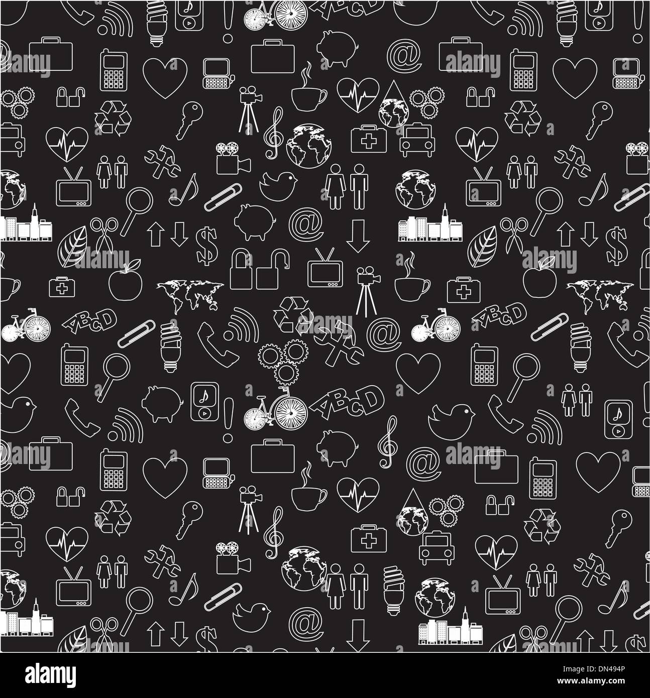 Different icons hi-res stock photography and images - Alamy