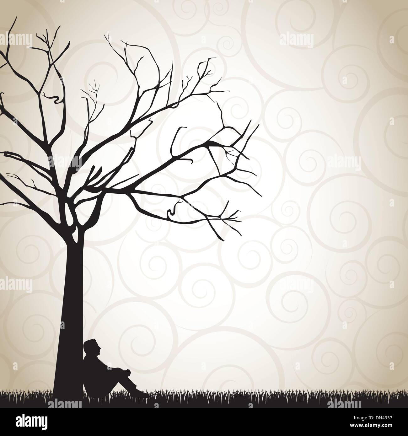 Scalable tree vector vectors hi-res stock photography and images - Alamy