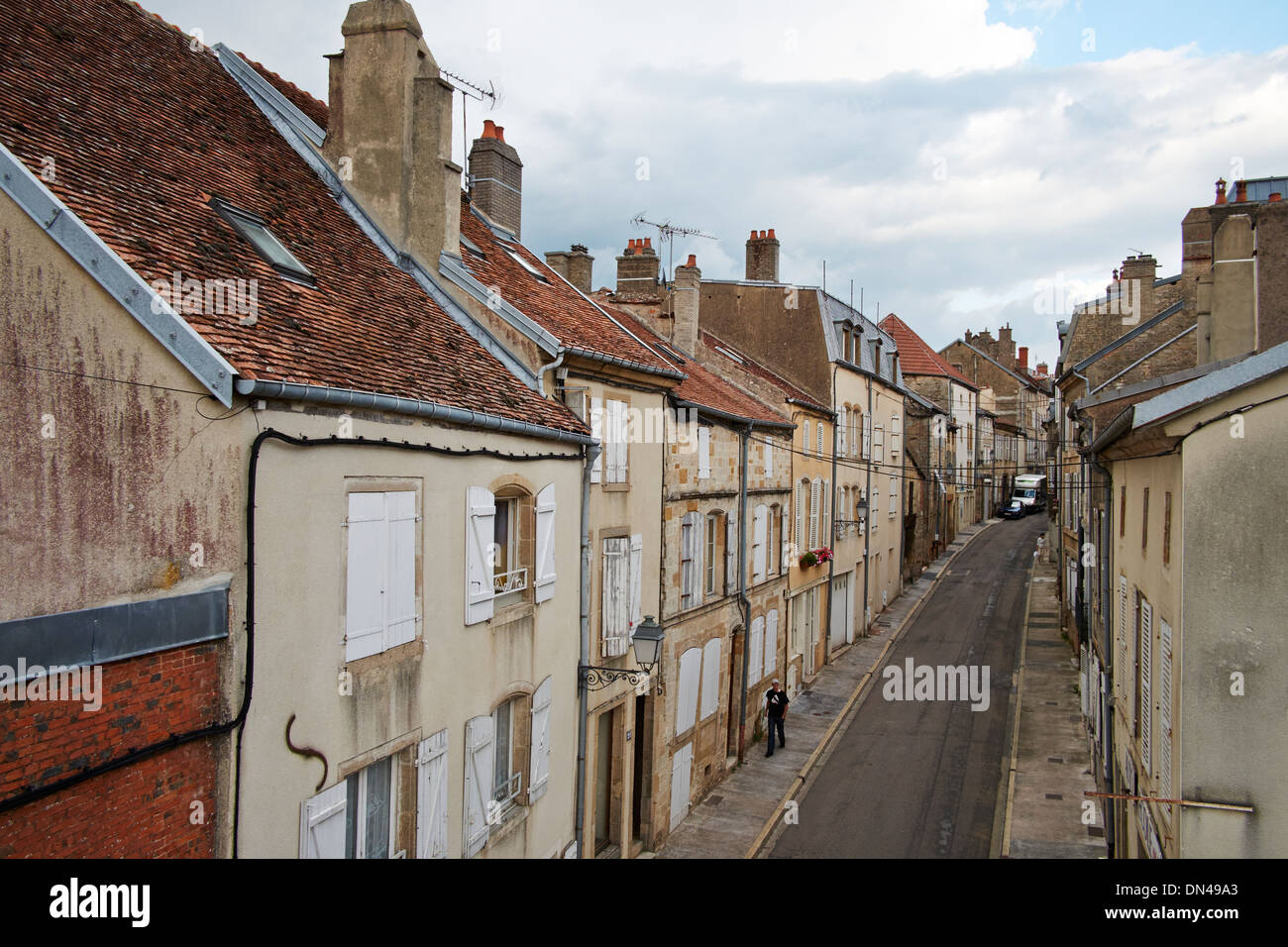Townscape Langres, France Stock Photo - Alamy