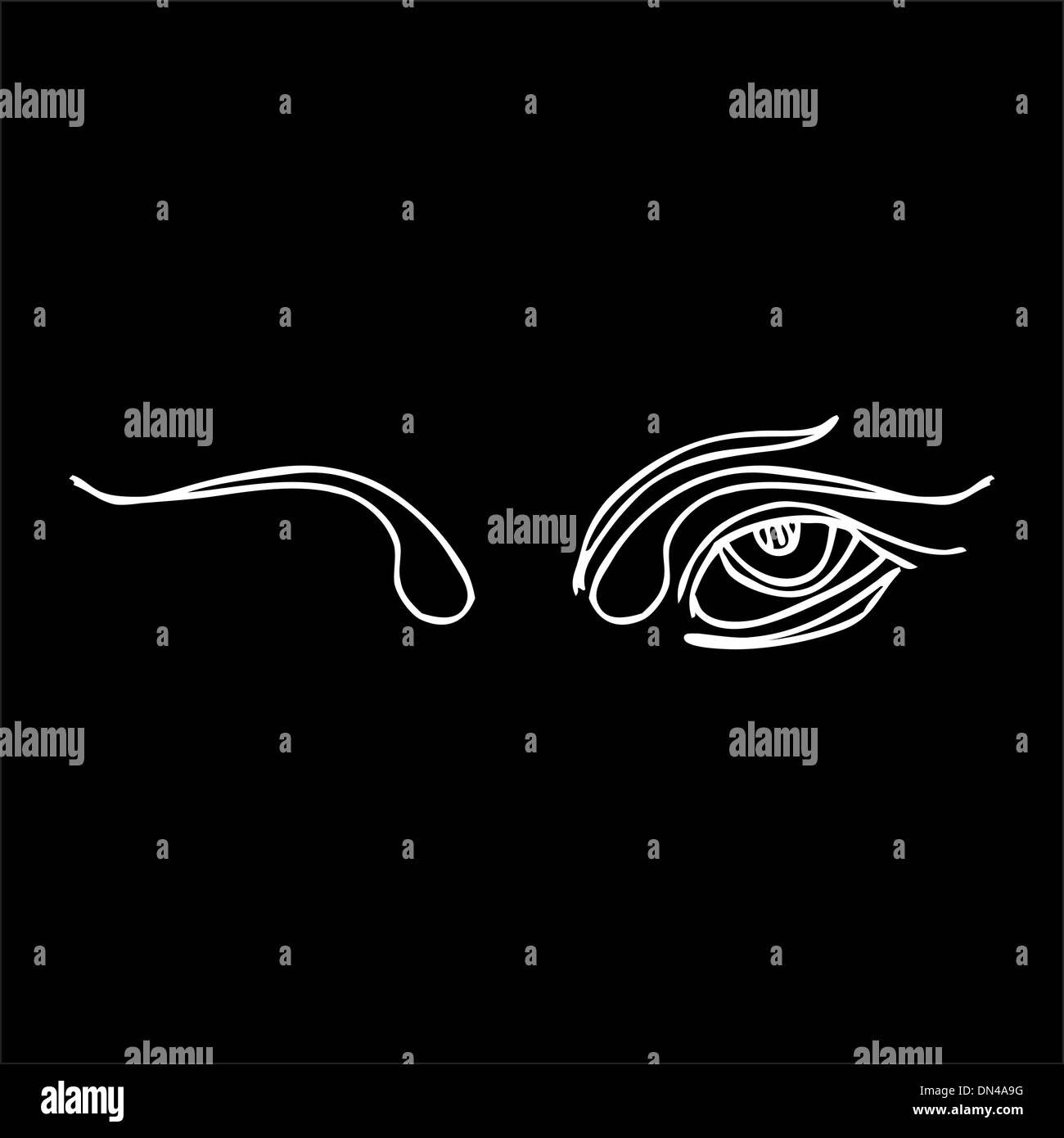 Line art vector people Black and White Stock Photos & Images - Alamy