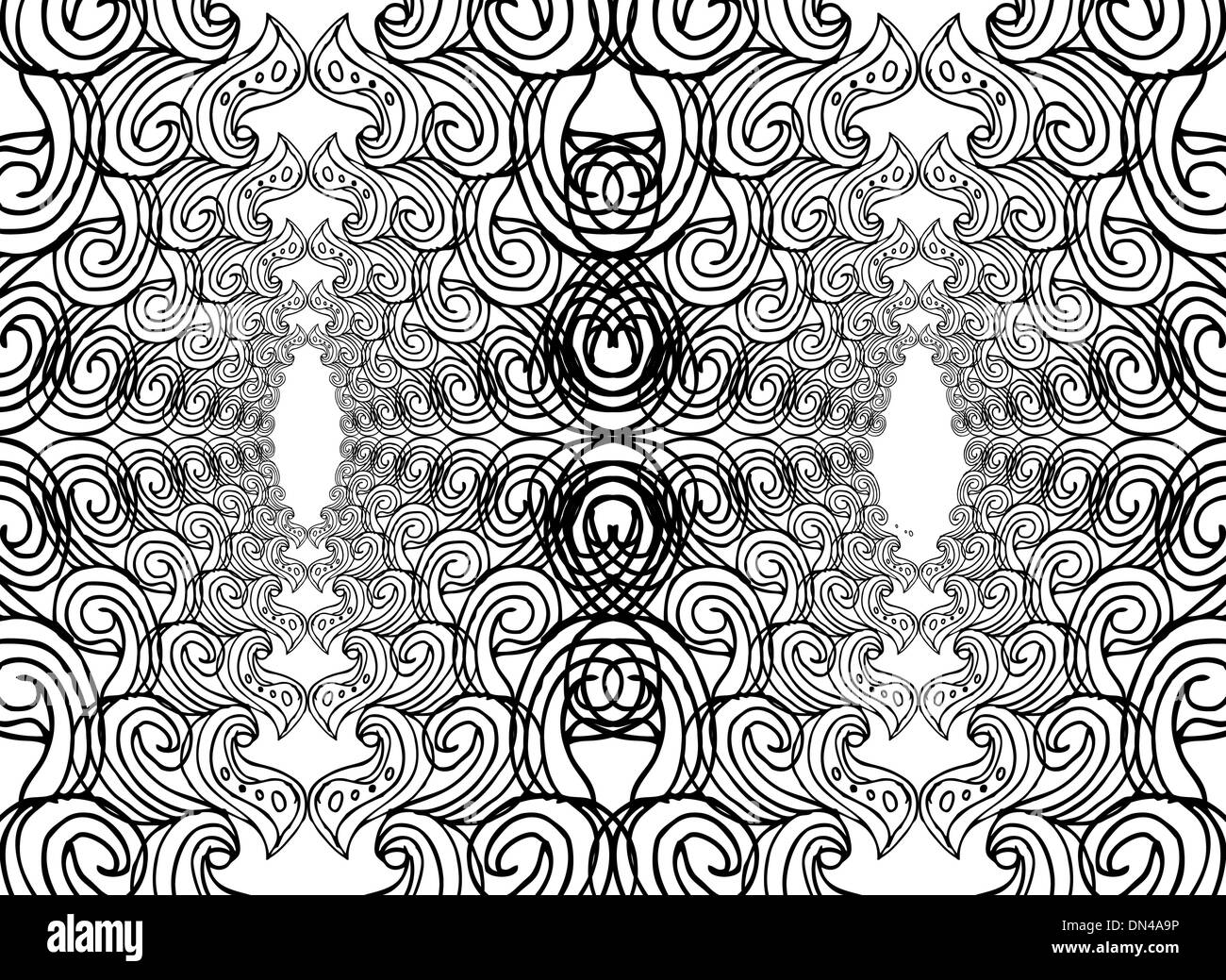 Hand art decor Stock Vector Images - Alamy