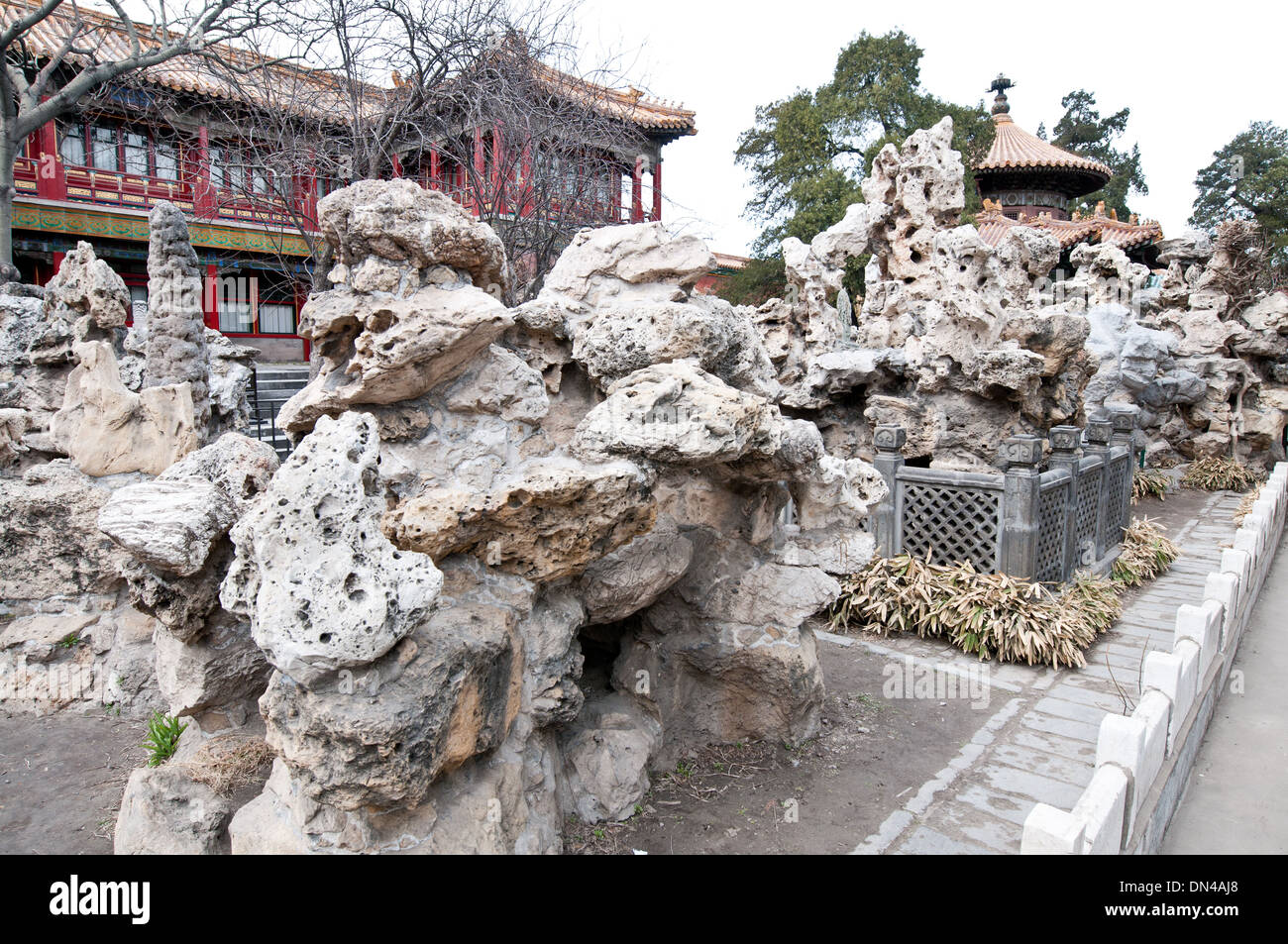 Yang Xing Zhai building (Study of the cultivation of nature) seen from ...