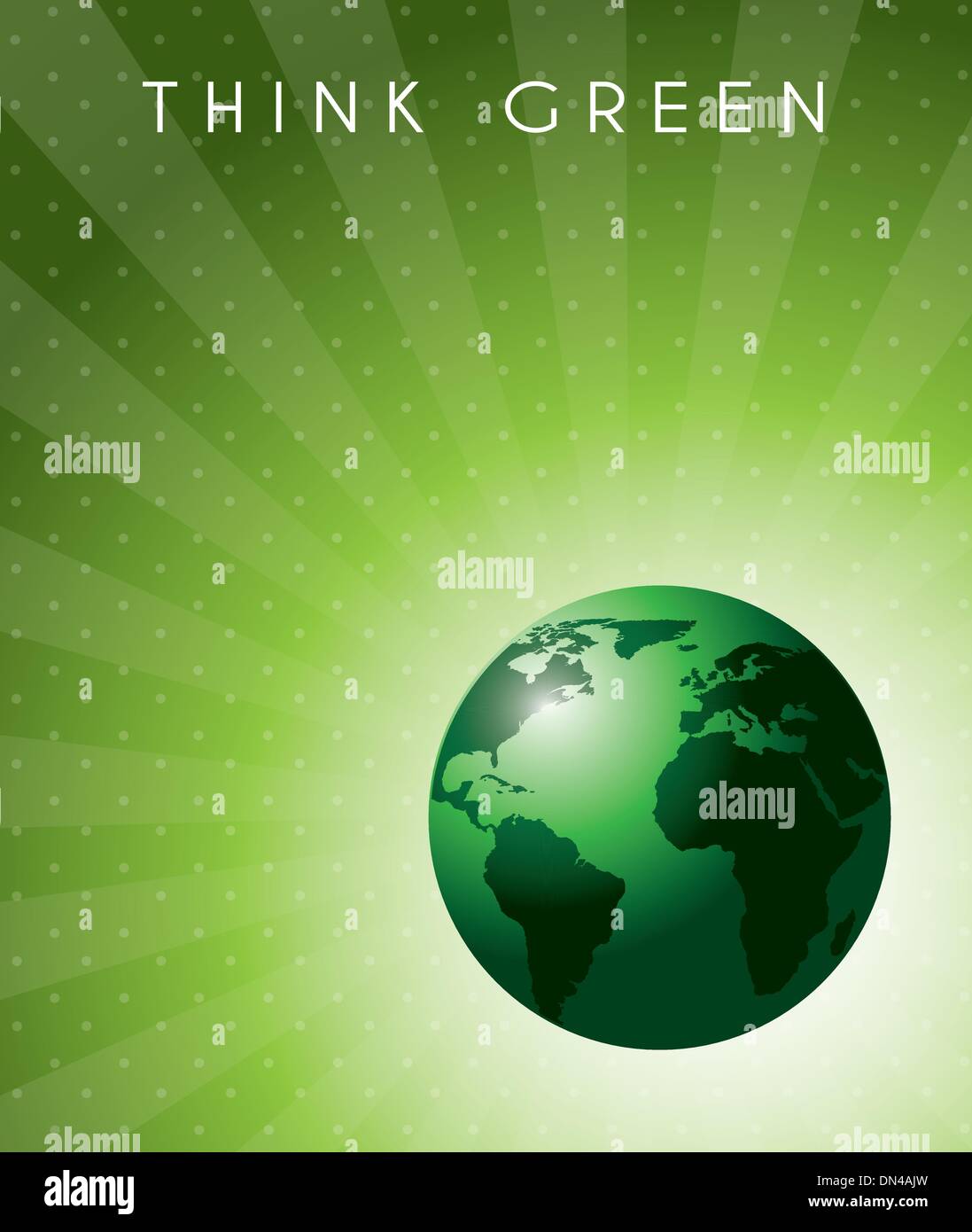 Think green Stock Vector Images - Alamy