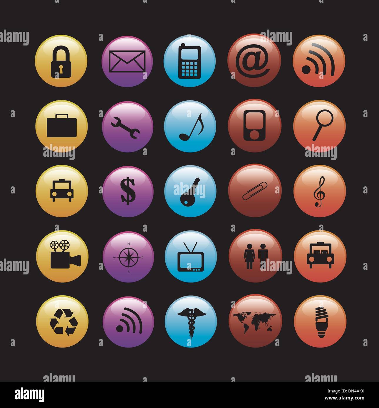 Communications car Stock Vector Images - Alamy