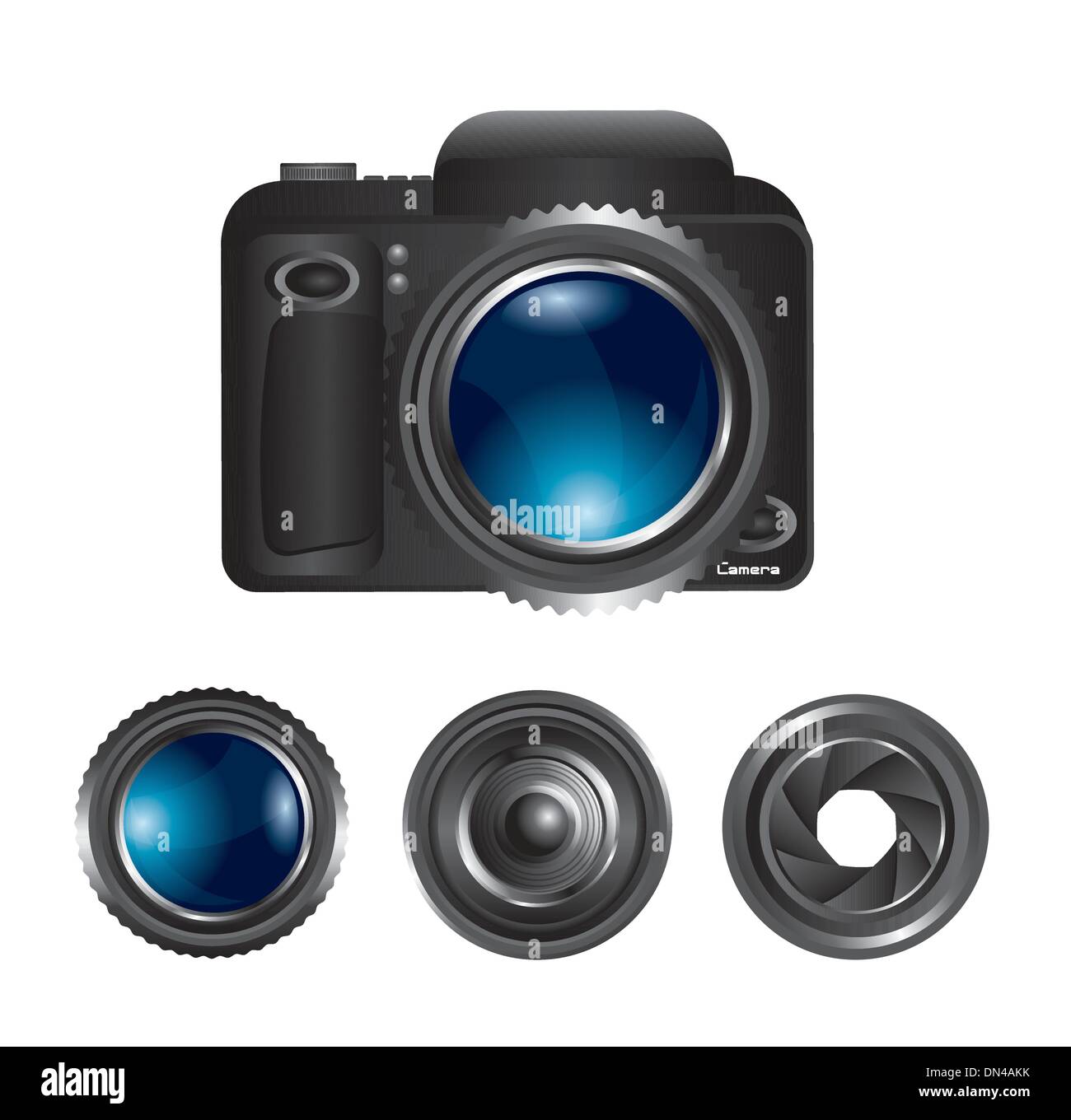 Camera images Stock Vector Images - Alamy