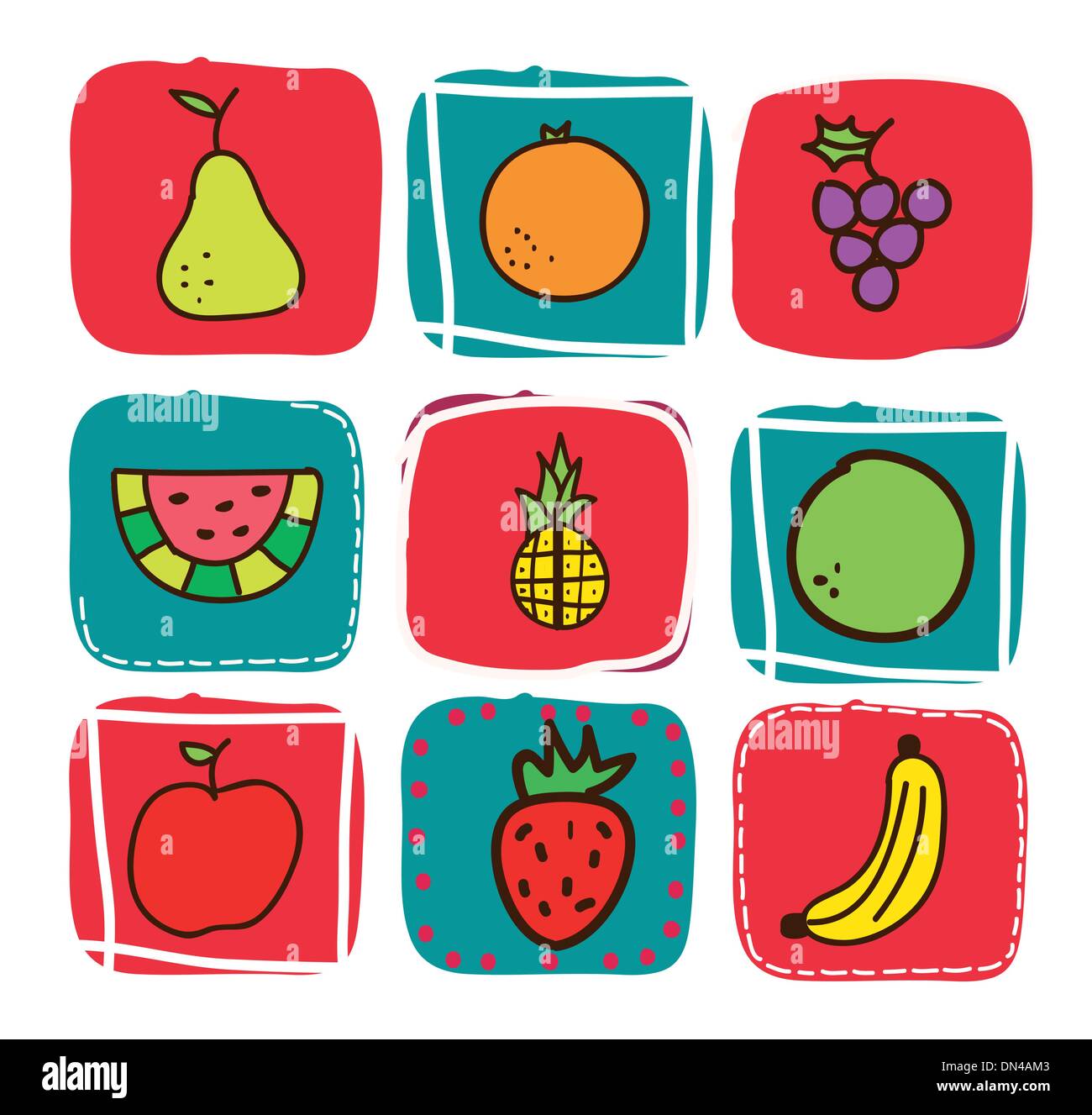 Animated fruits hi-res stock photography and images - Alamy