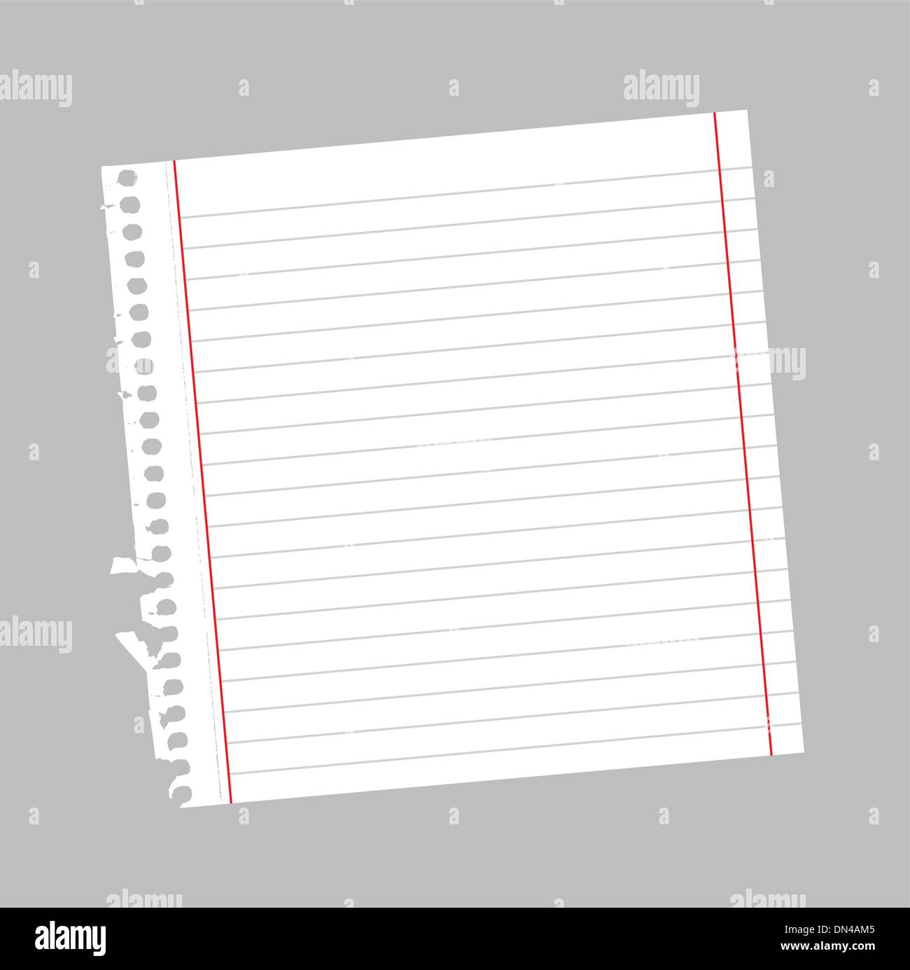 Record sheet of paper Stock Vector Images - Alamy