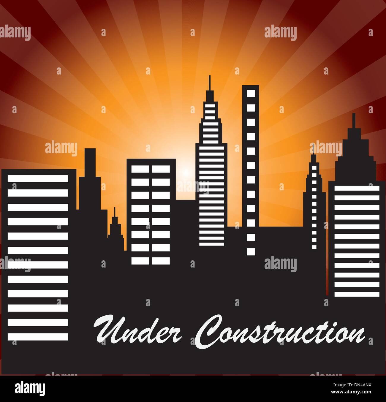 Construction van Stock Vector Images - Alamy