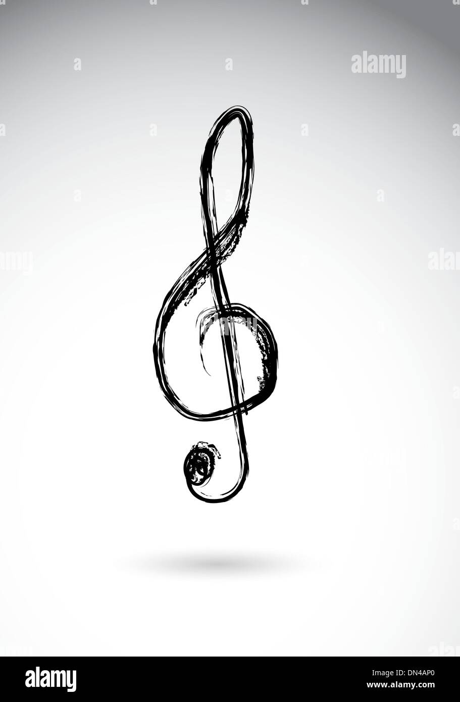 Treble clef graphic hi-res stock photography and images - Alamy