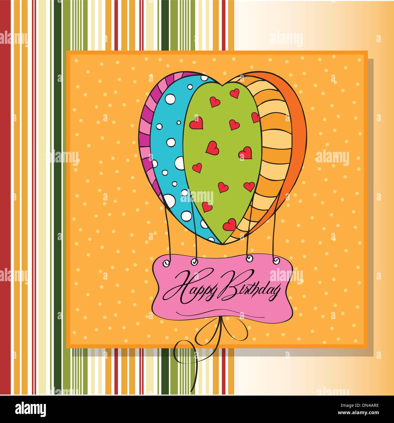 Happy birthday string Stock Vector Images - Alamy