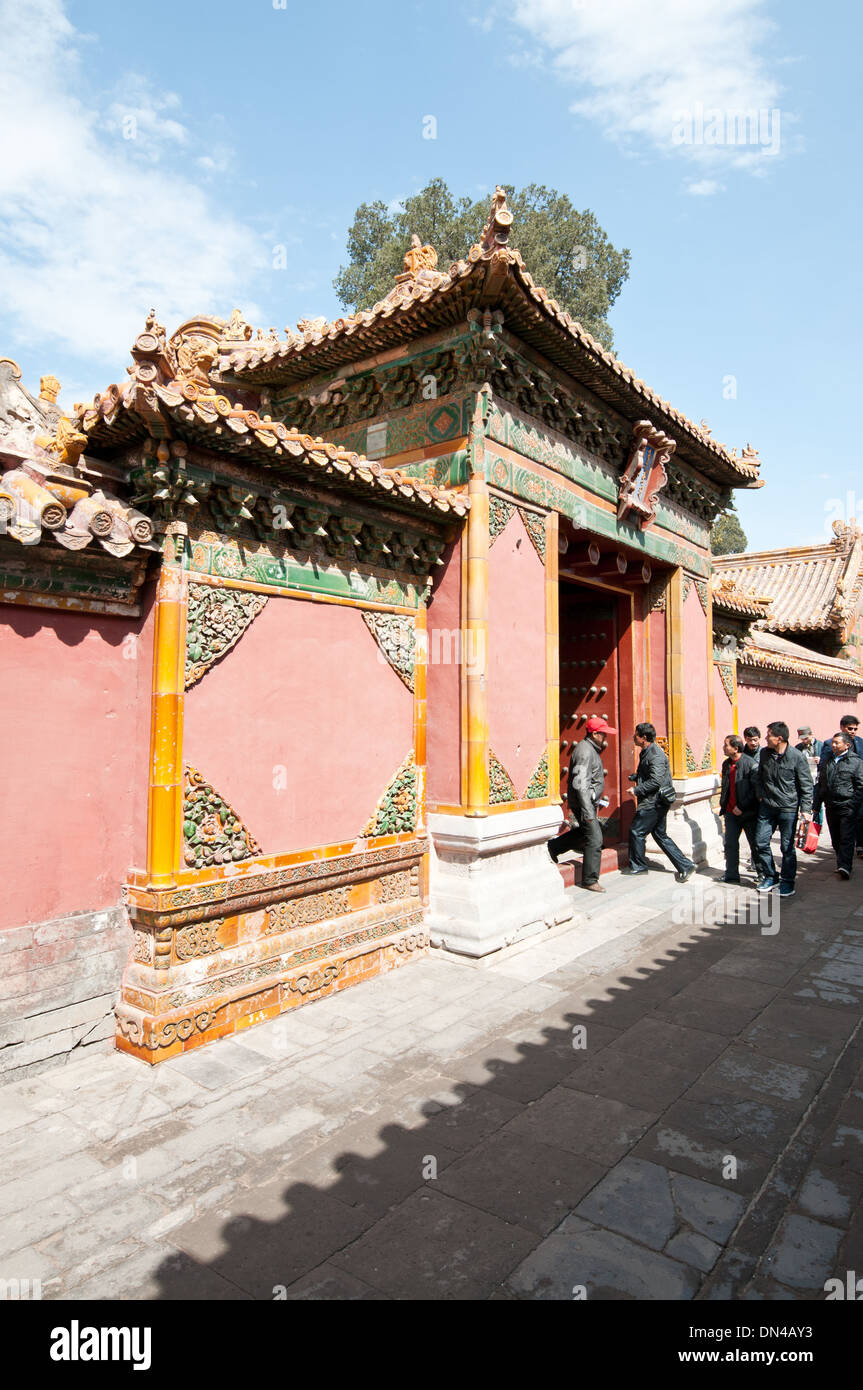 Walls inside the Forbidden City, Beijing, China Stock Photo - Alamy