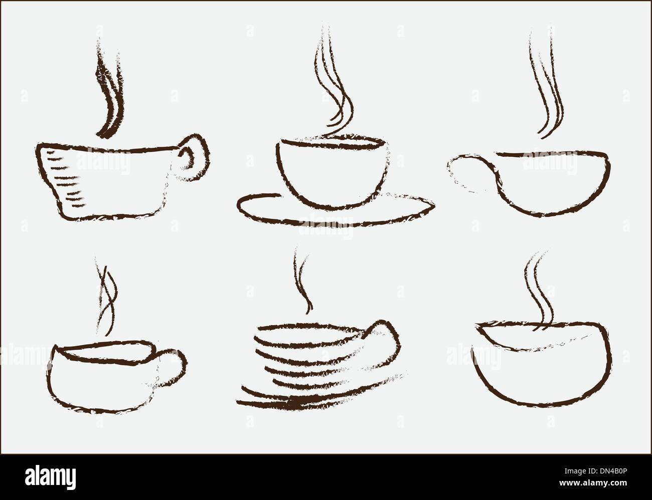 Pitcher cups Stock Vector Images - Alamy