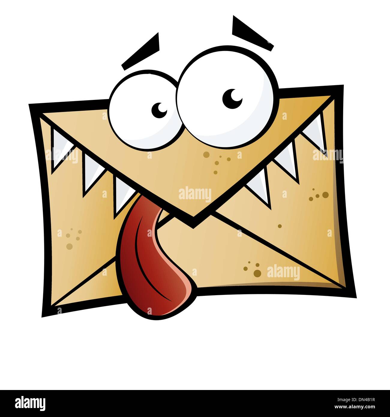 Cartoon Letter High Resolution Stock Photography and Images - Alamy