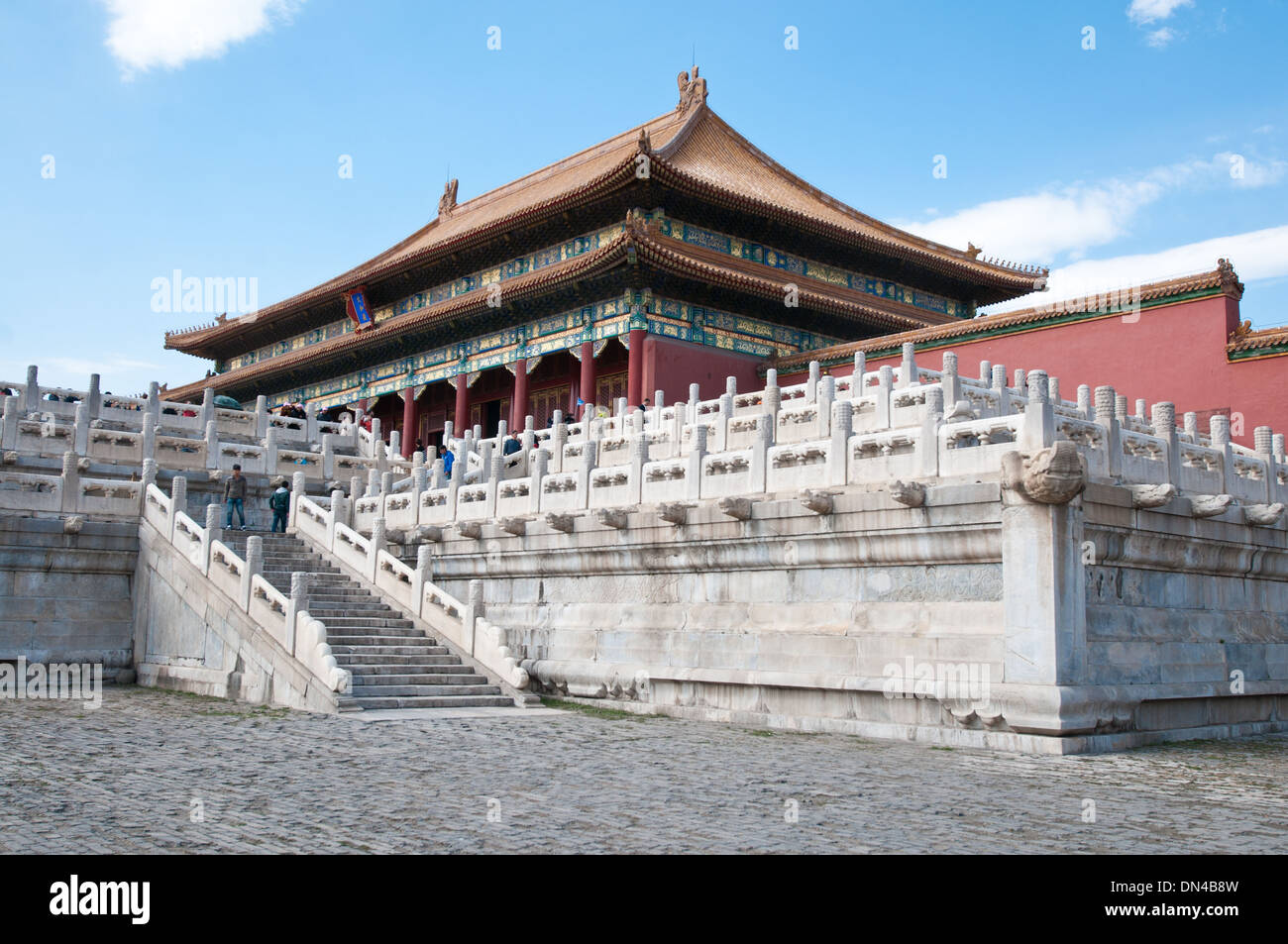 Hall of Supreme Harmony (Taihedian) in Forbidden City, Beijing, China ...