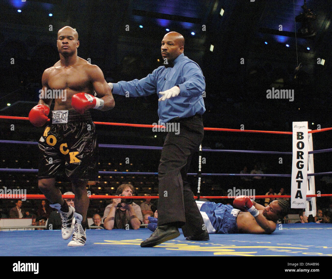 Jun 10, 2006; Atlantic City, NJ, USA; BOXING: ROCK ALLEN KO's KEN ...
