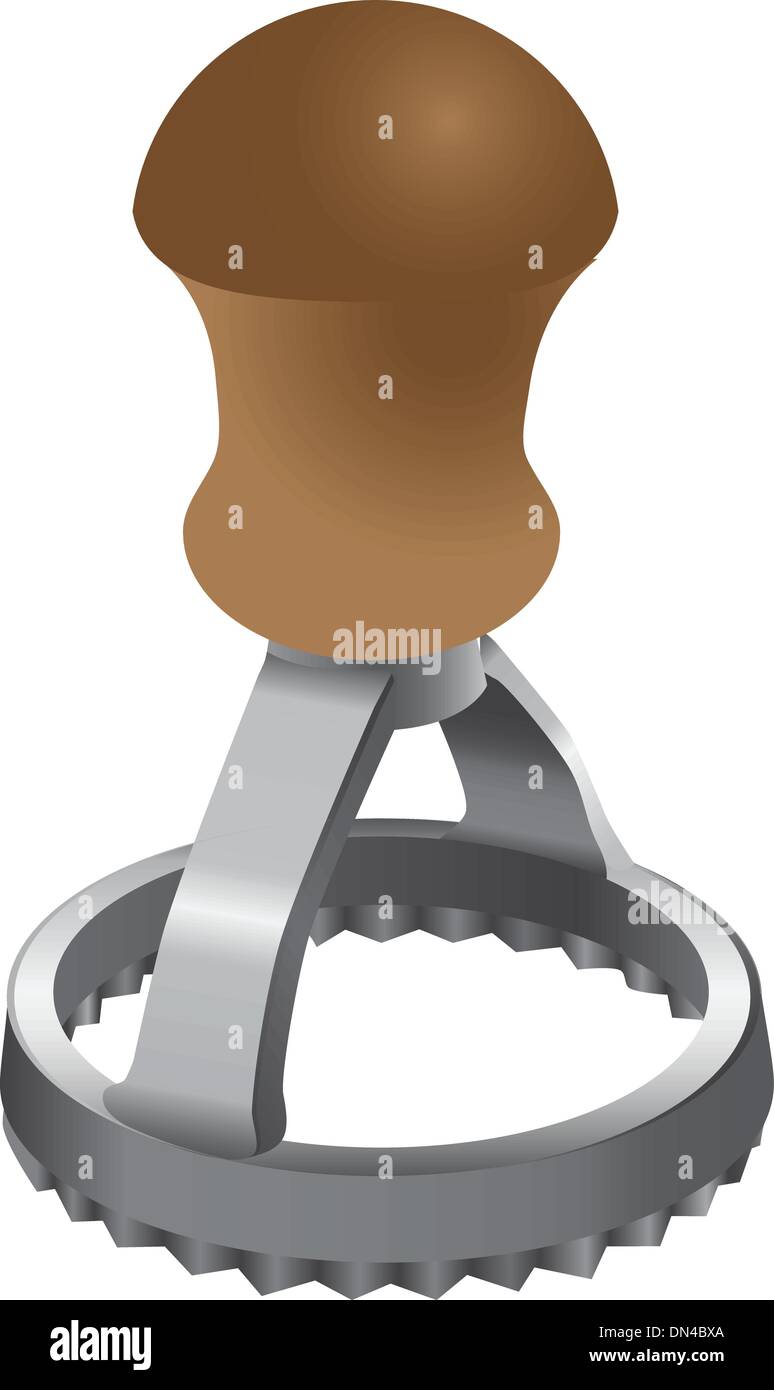 Close up wooden round Stock Vector Images - Alamy