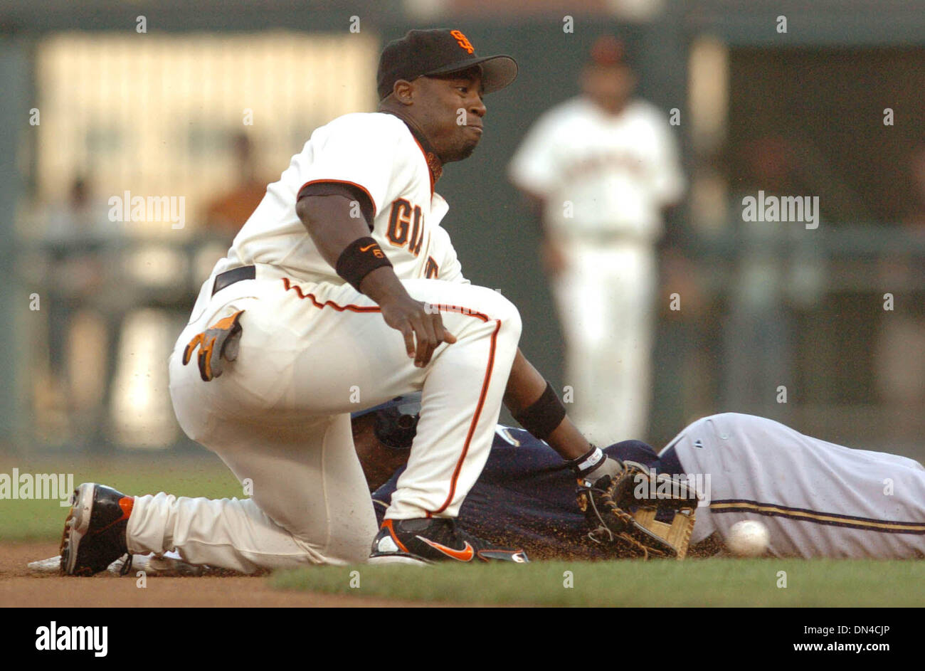 Jul 18, 2006; San Francisco, CA, USA; San Francisco Giants RAY DURHAM ...