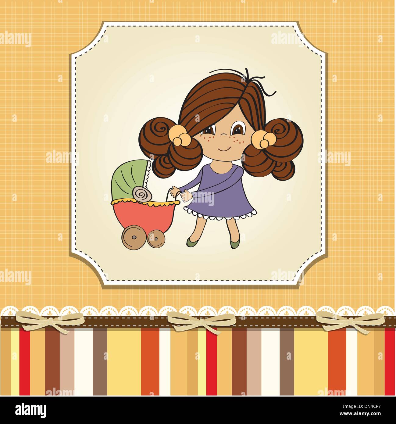 Our lady of care Stock Vector Images - Alamy