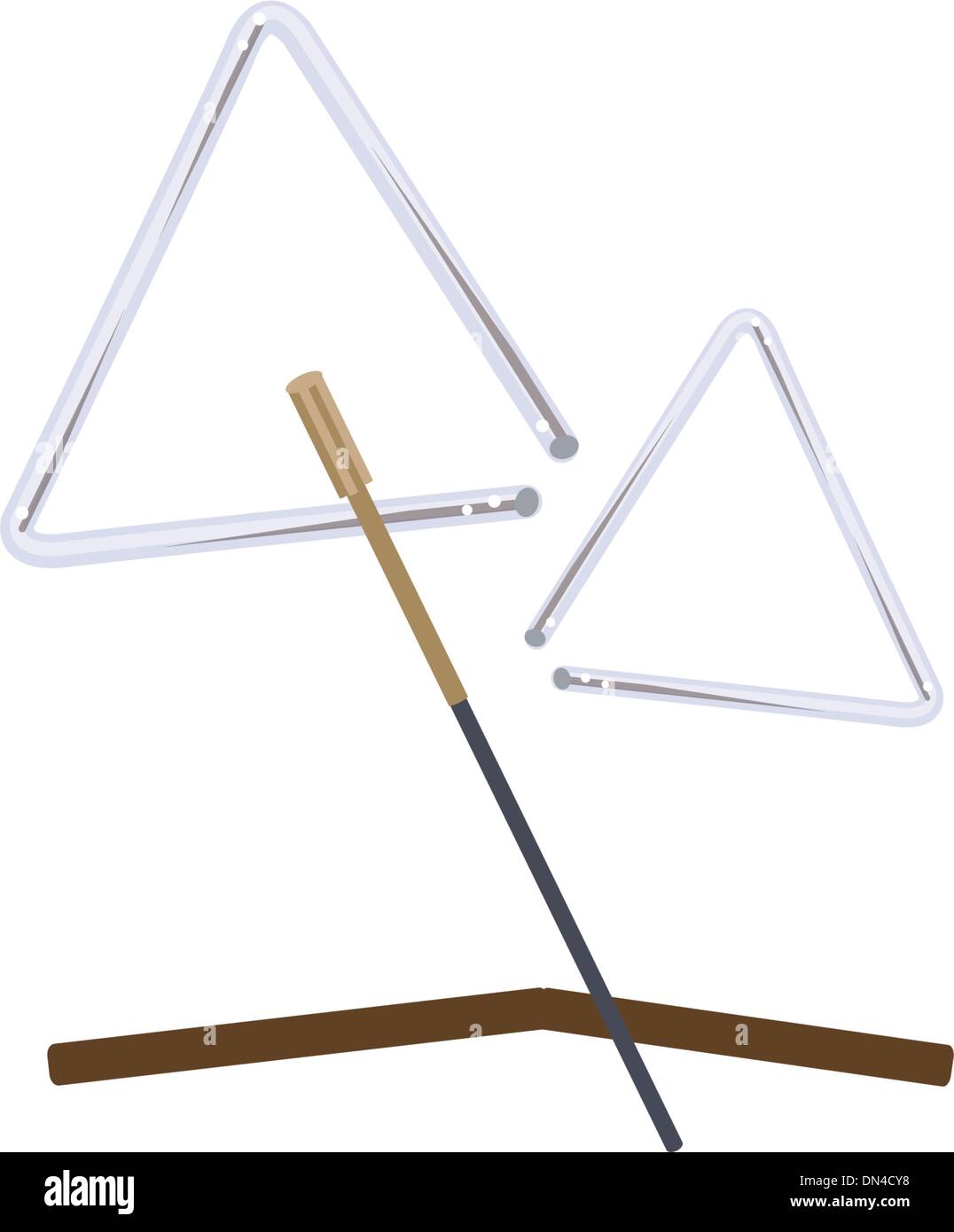 Triangle musical instrument hi-res stock photography and images - Alamy