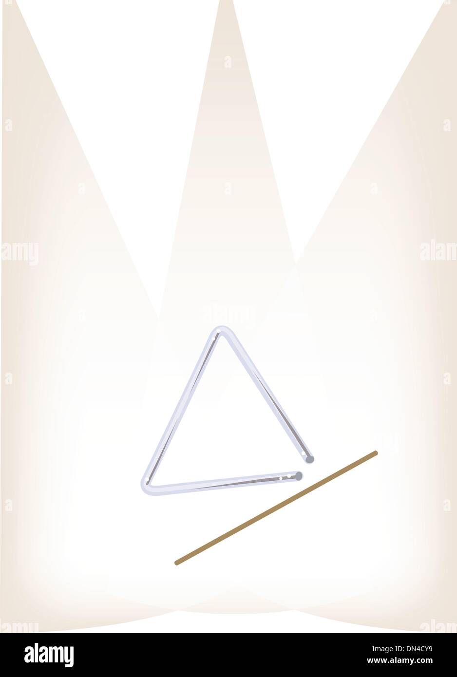Musical instrument triangle hi-res stock photography and images - Alamy
