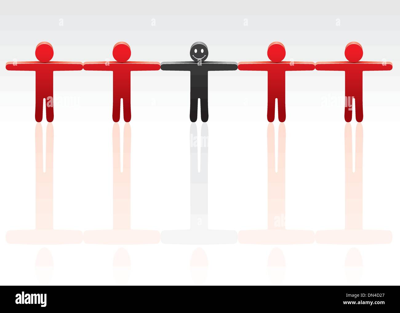 Stand Out From The Crowd People