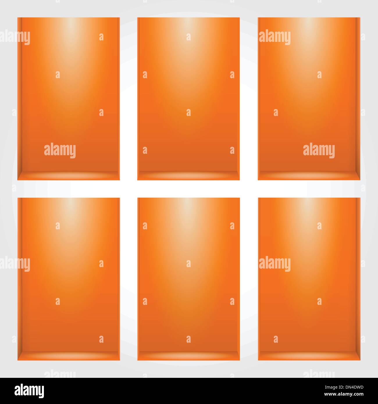 Store shelf display vector vectors Stock Vector Images - Alamy