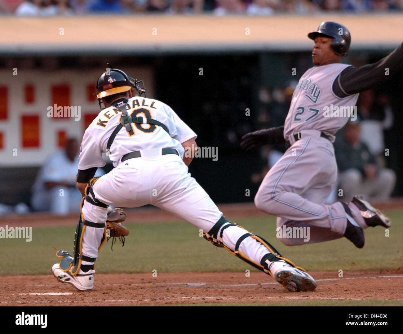 Oakland athletics catcher jason kendall hi-res stock photography and ...