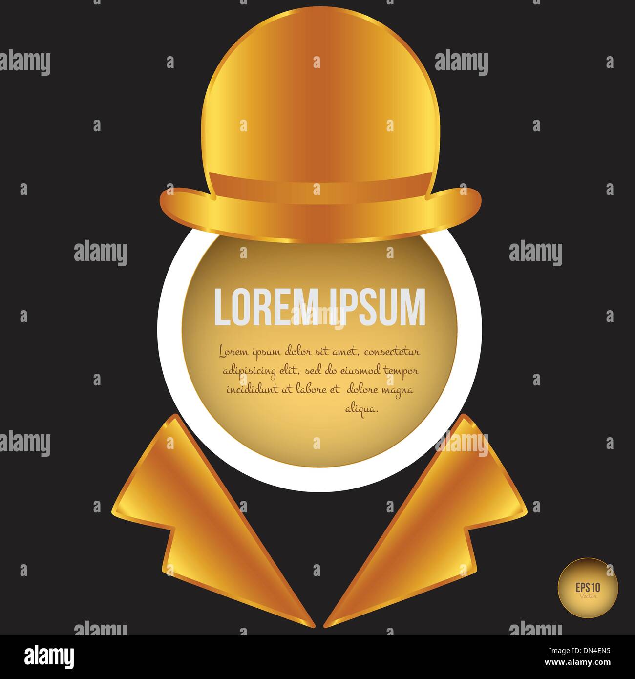 Illustration man blank speech hi-res stock photography and images - Alamy