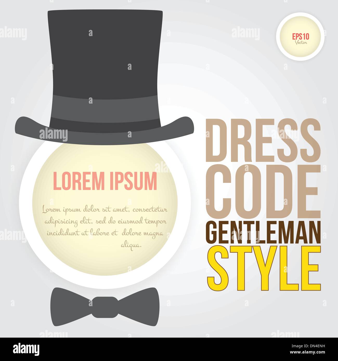 Gentleman vectors hi-res stock photography and images - Alamy