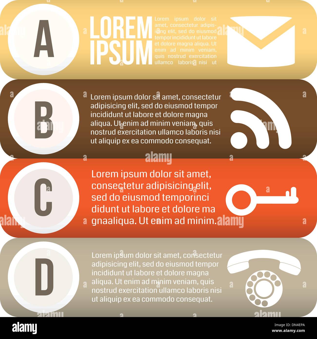 Horizontal scheme Stock Vector Images - Alamy