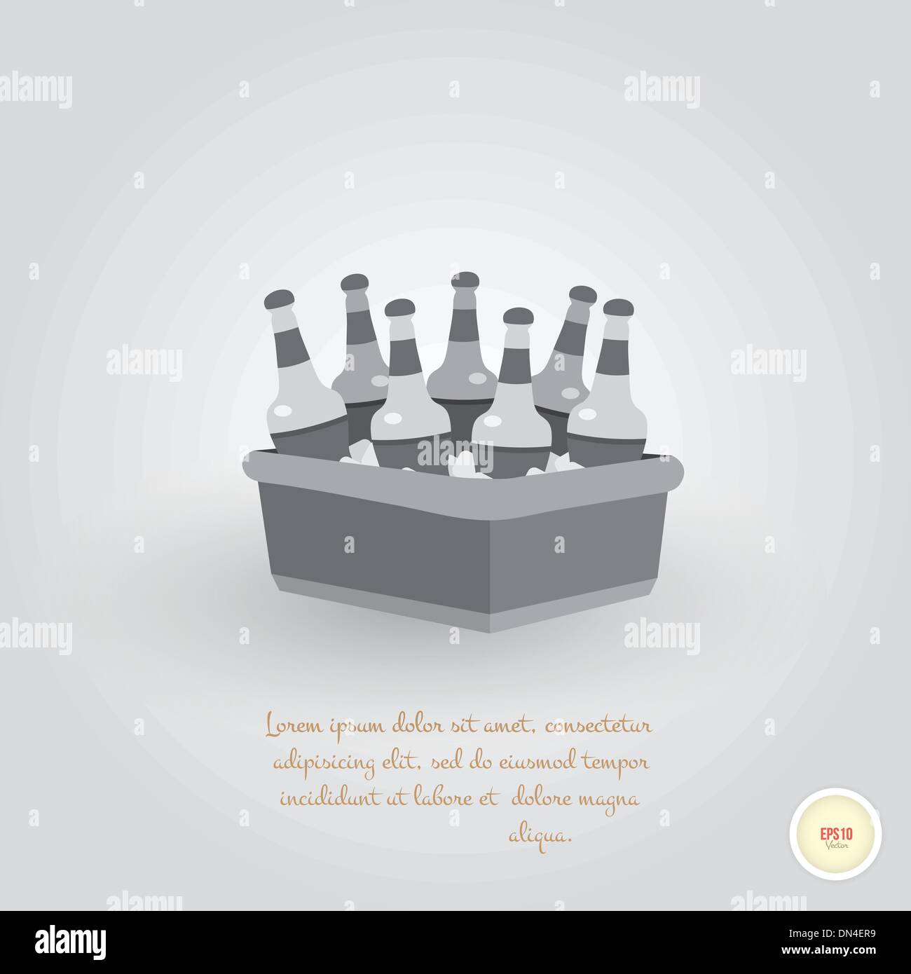 Beer fridge vector vectors hi-res stock photography and images - Alamy