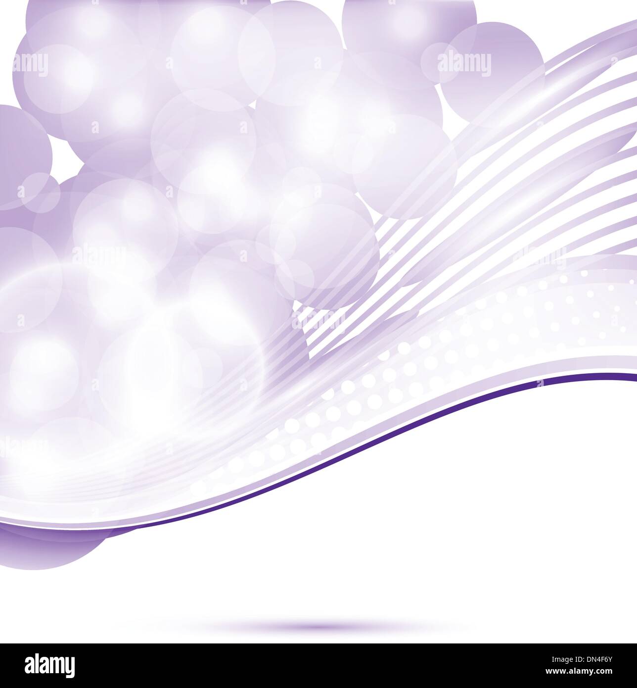 Abstract wavy purple background for design Stock Vector Image & Art - Alamy