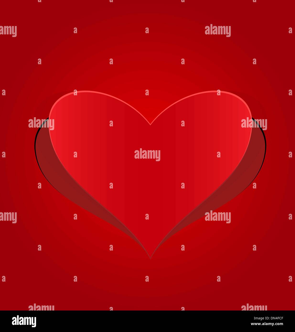 Simple heart cut out Stock Vector Images - Alamy