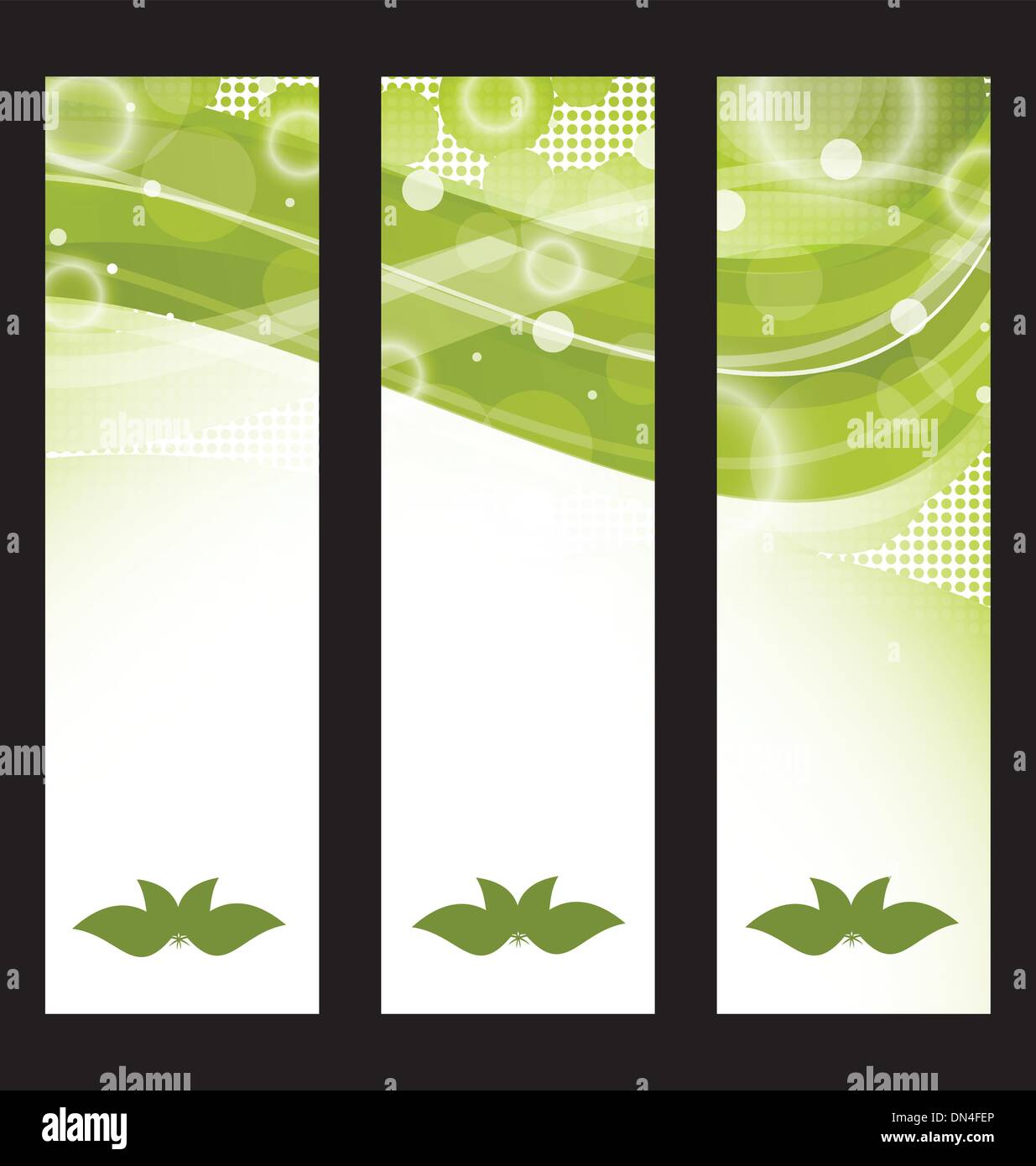 Wavy line pattern leaves Stock Vector Images - Alamy