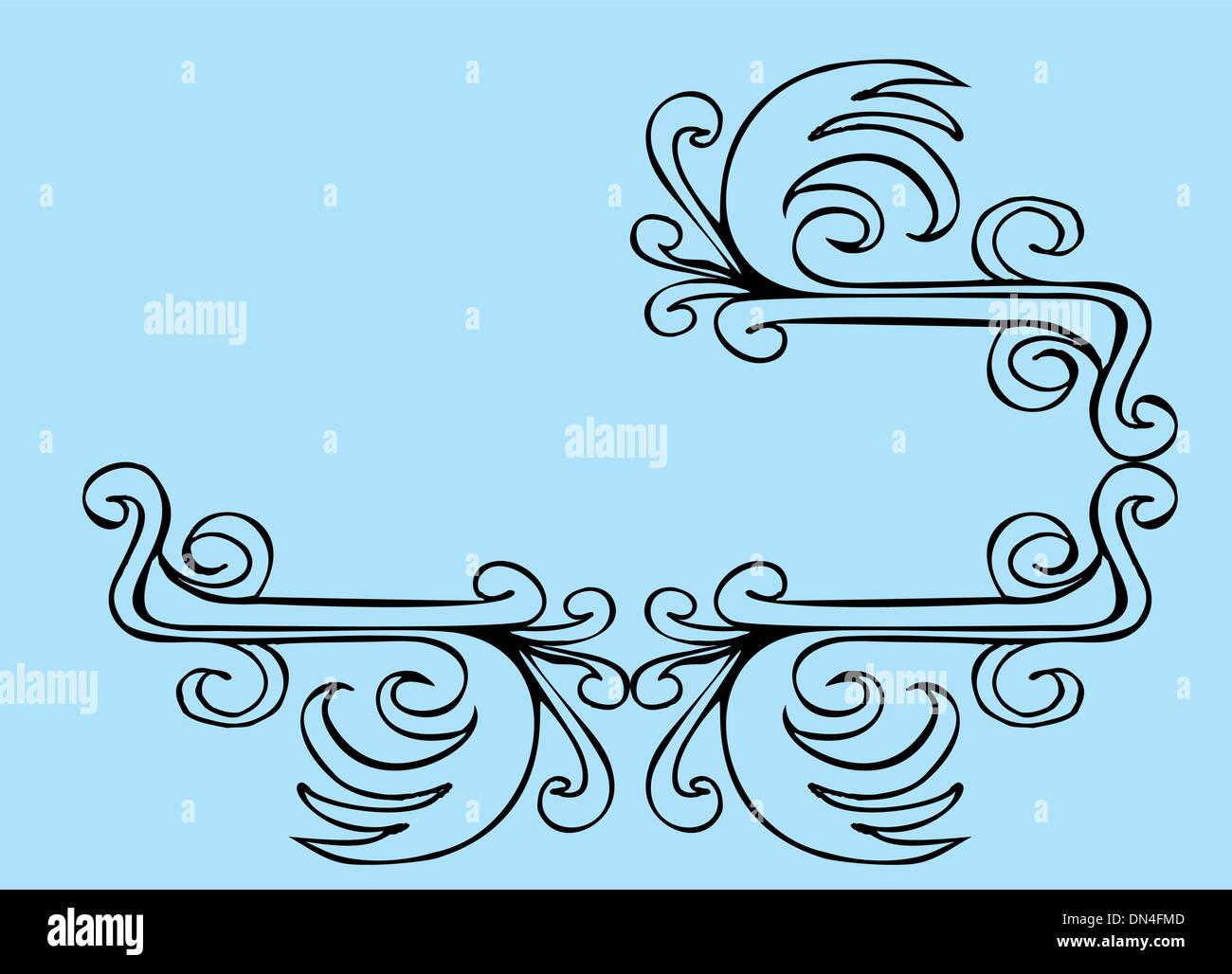 Wave drawing hi-res stock photography and images - Alamy