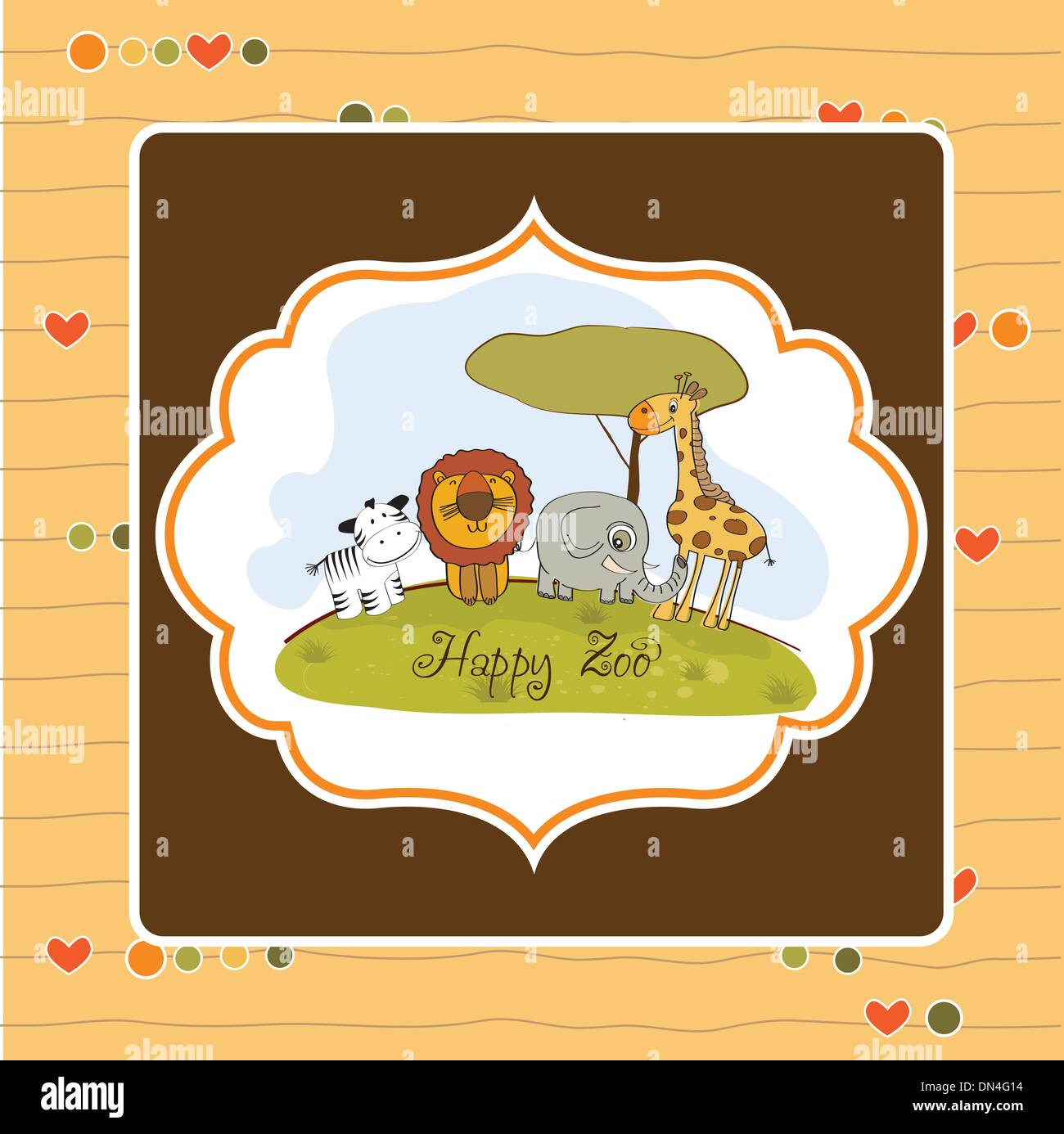 African wildlife greeting card hi-res stock photography and images - Alamy