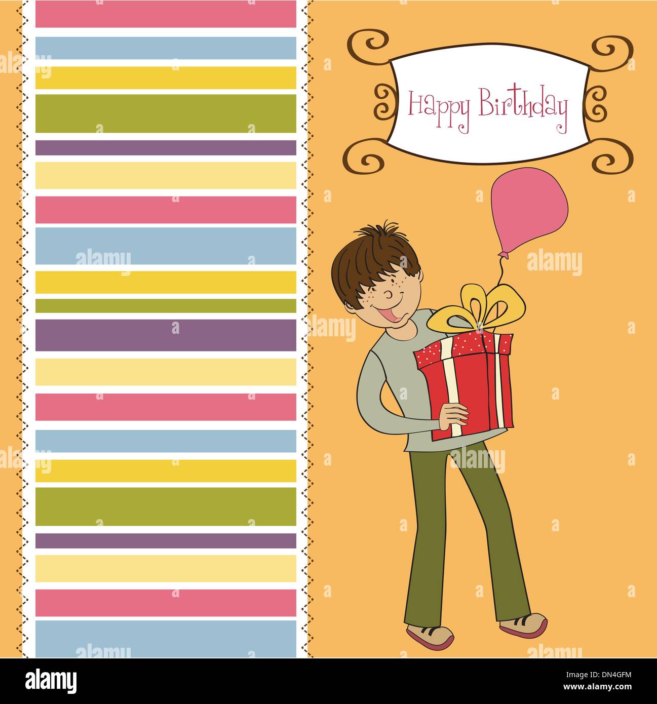 Birthday Card For Boy High Resolution Stock Photography and Images - Alamy