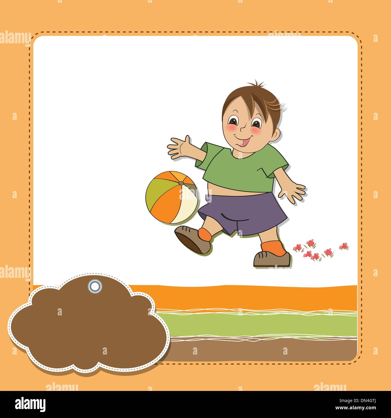 Little Ball Boy Sticker at Madeleine Frayne blog