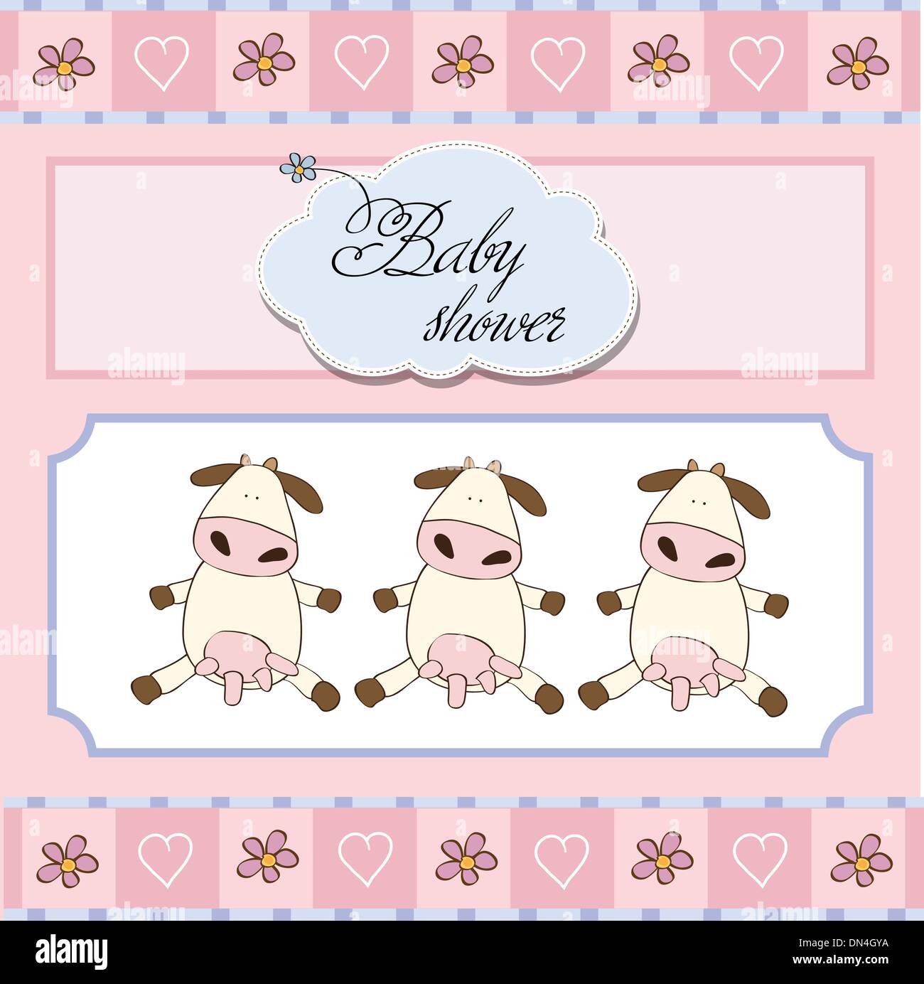 Play cow baby Stock Vector Images - Alamy