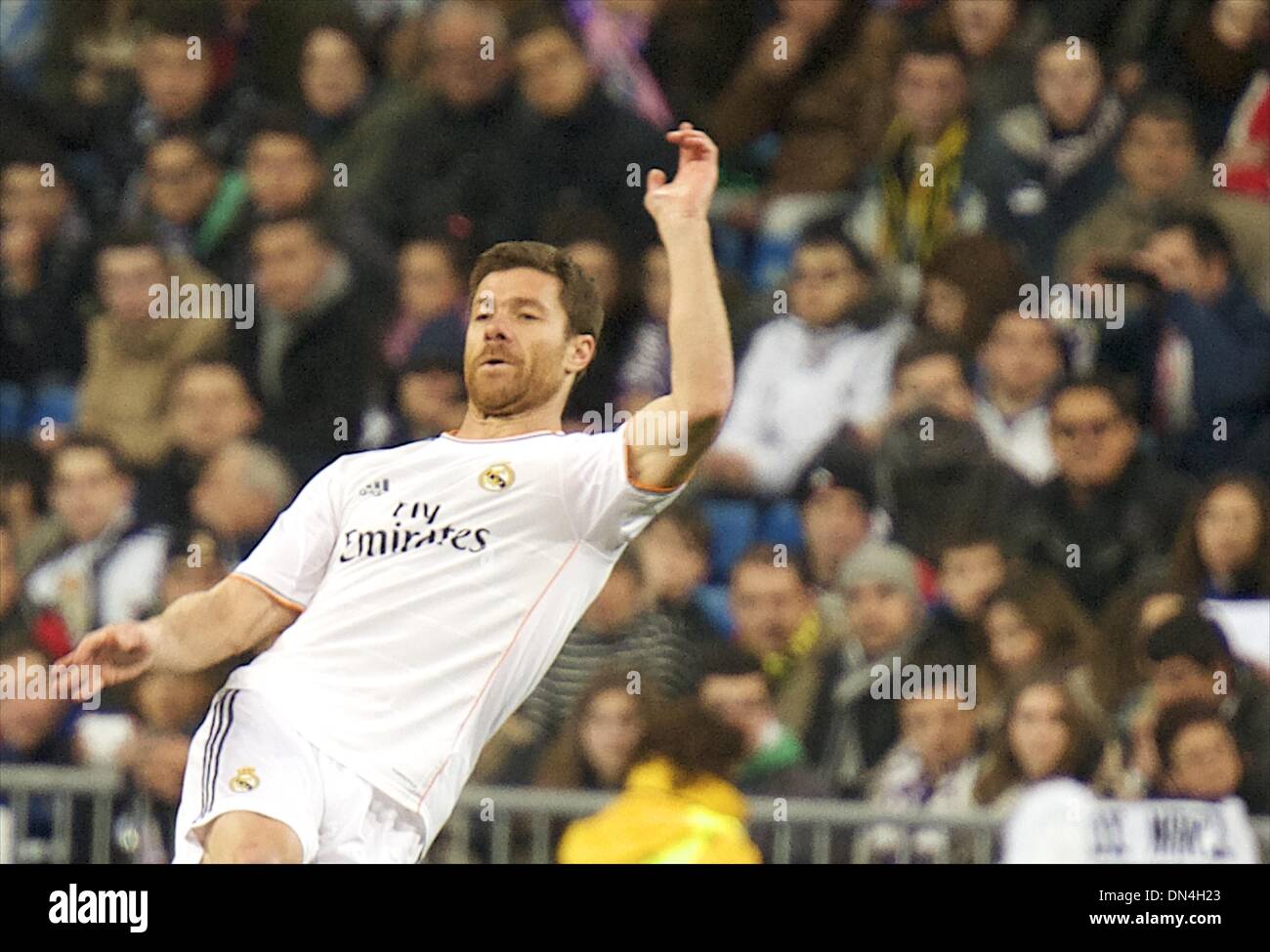 Madrid, Spain. 18th Dec, 2013. Xabi Alonso during the Copa del Rey ...