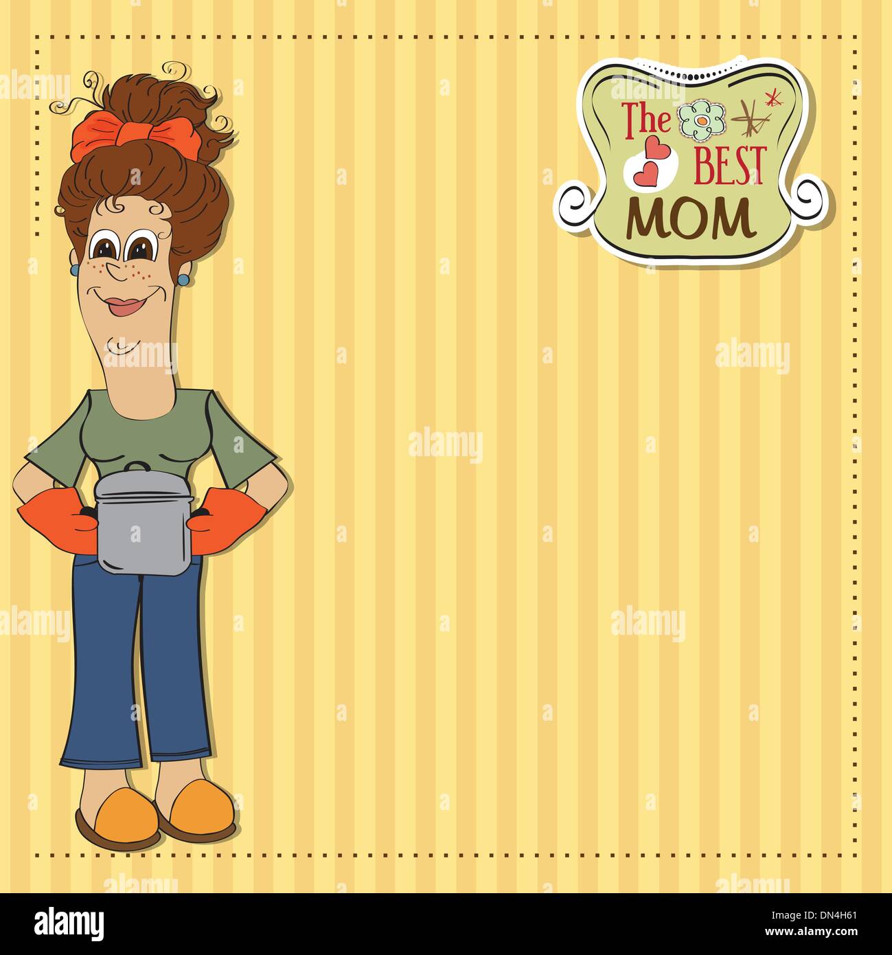 the best mom Stock Vector Image & Art - Alamy