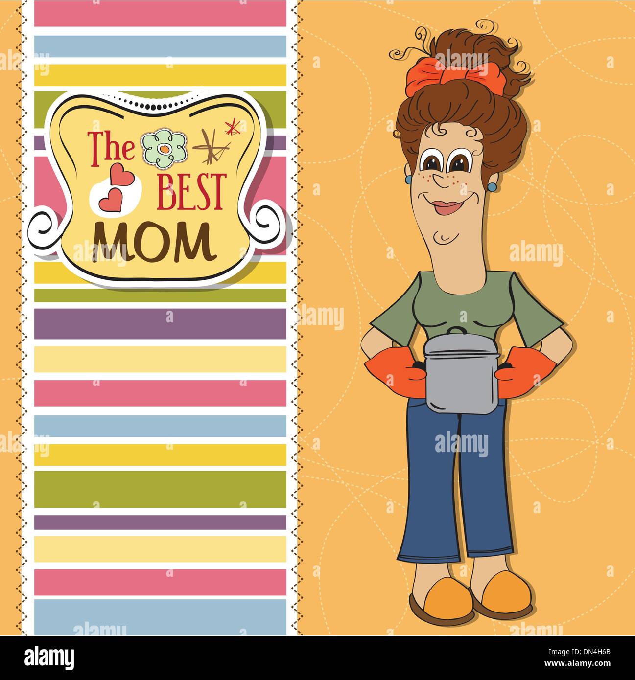 the best mom Stock Vector Image & Art - Alamy