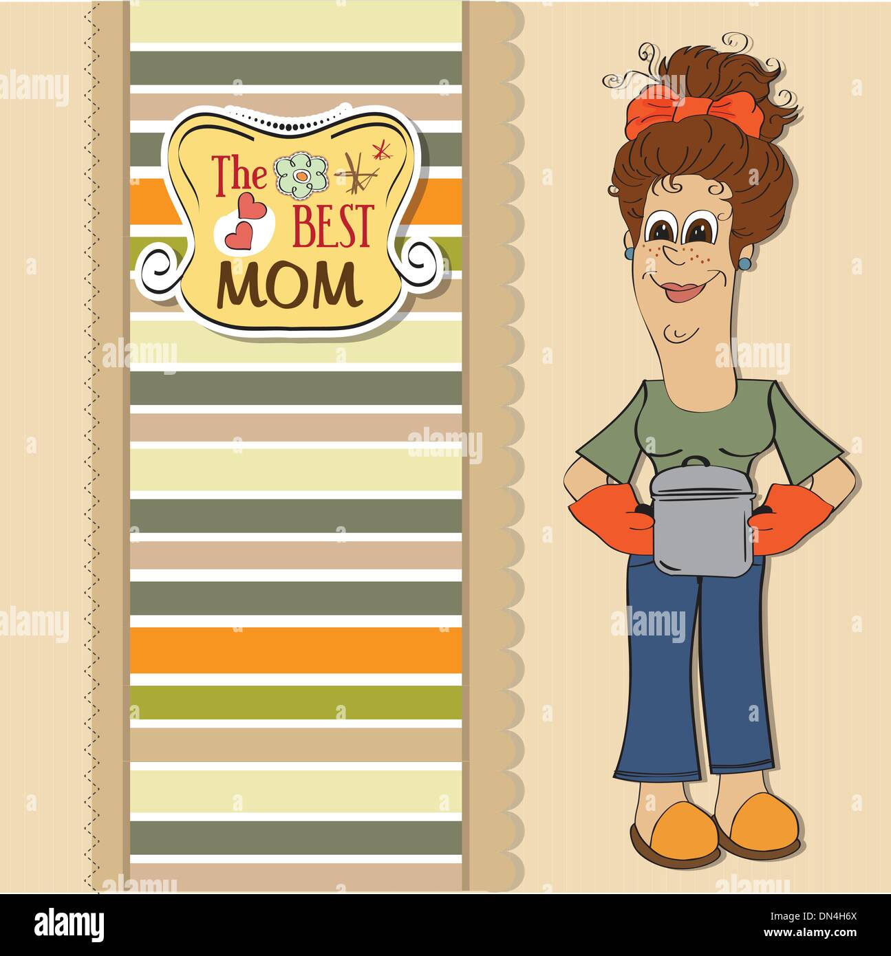the best mom Stock Vector Image & Art - Alamy
