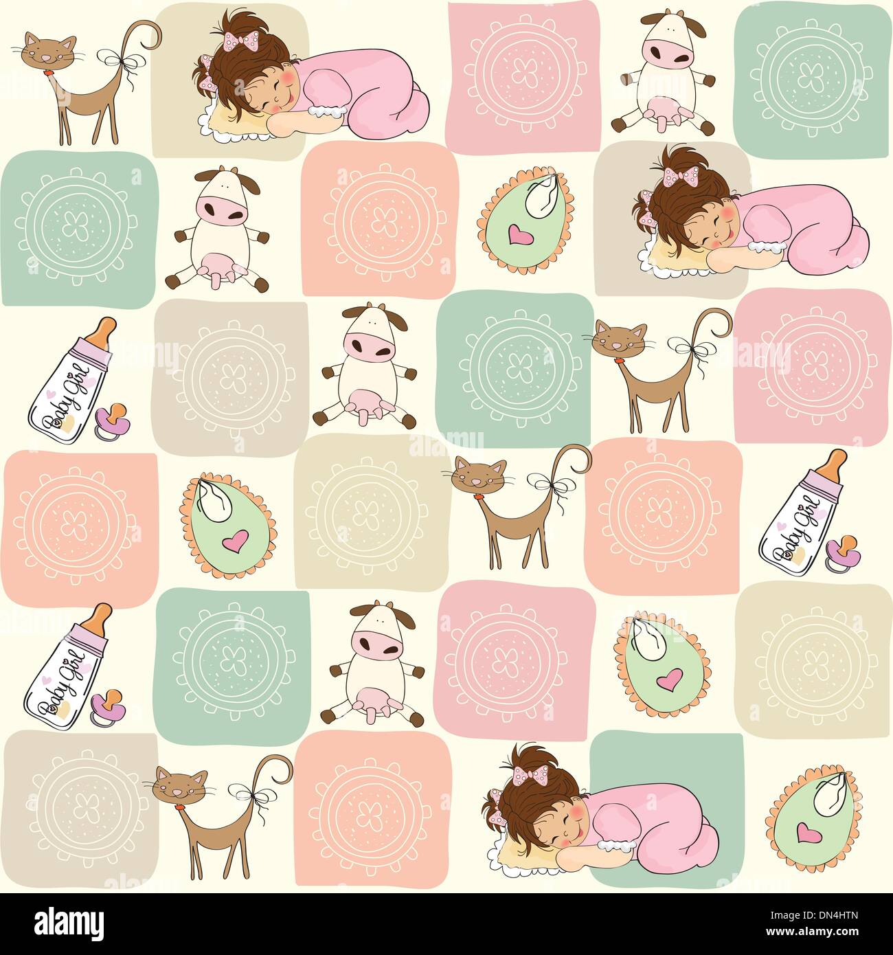 Childish childhood Stock Vector Images - Alamy