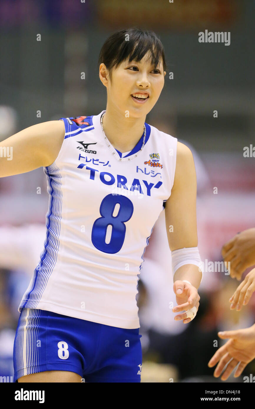 Tokyo Metropolitan Gymnasium, Tokyo, Japan. 13th Dec, 2013. Yukari Miyata (Arrows), DECEMBER 13 ...