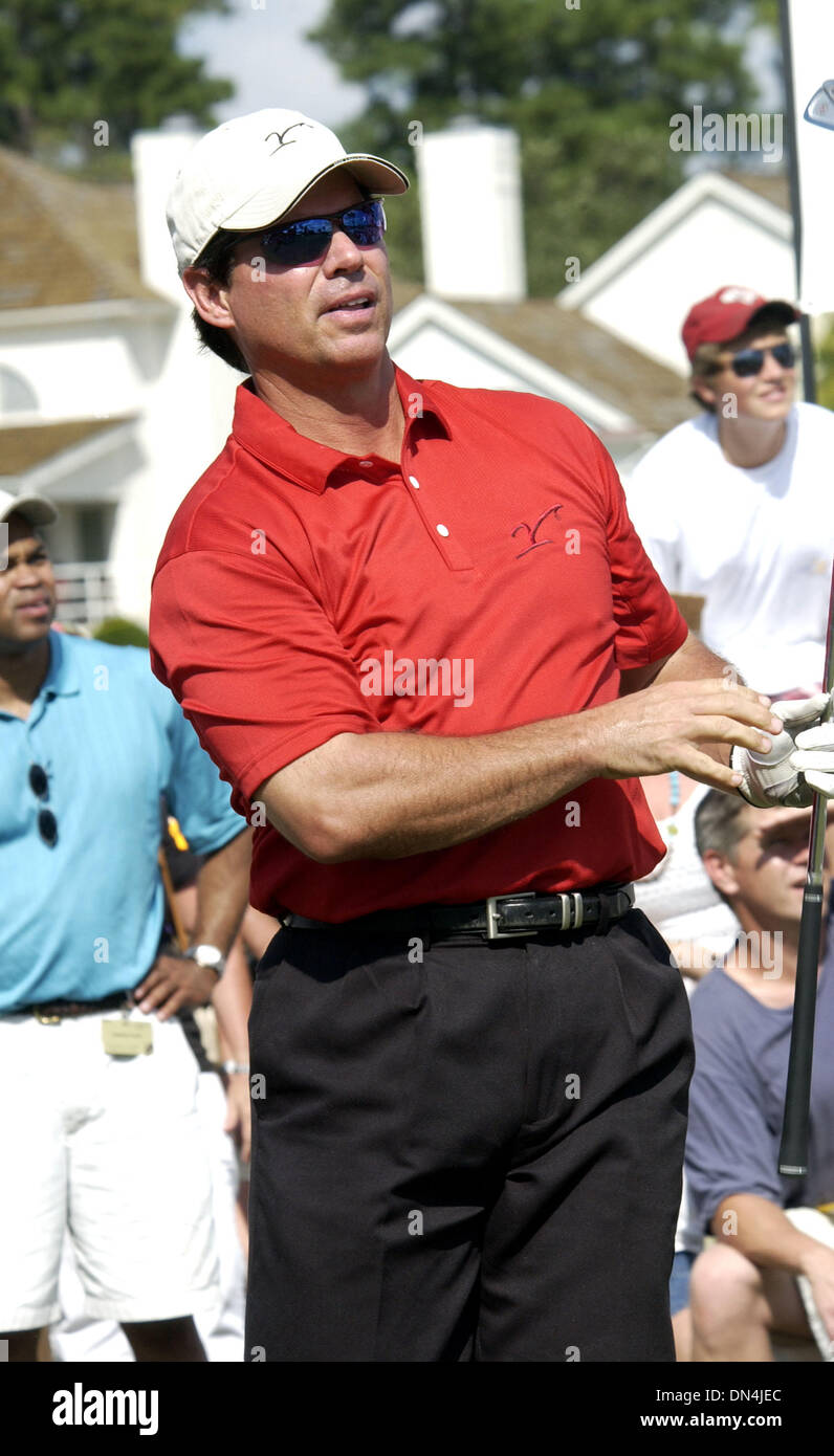 Aug 27, 2006; Raleigh, NC, USA; Former Host Real TV JOHN DALY makes an ...