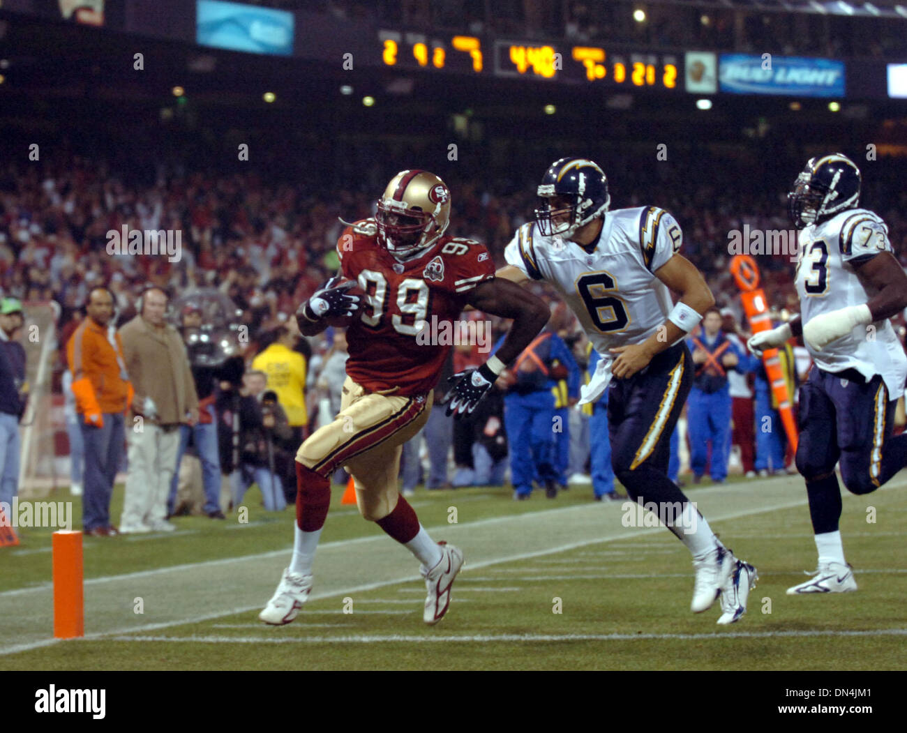 Sep 01, 2006; San Francisco, CA, USA; San Diego quarterback CHARLIE ...